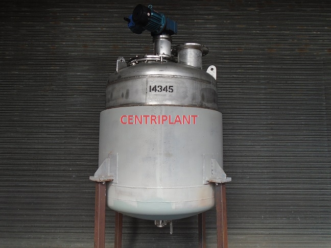 14442 - OLSA 50 LITRE STEAM JACKETED MIXING TANK - Centriplant