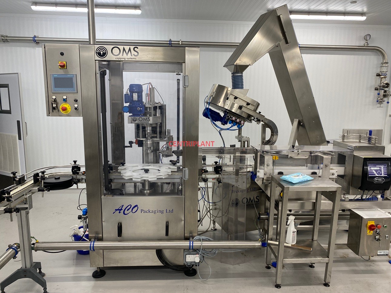 15229 - OMS SINGLE HEAD AUTOMATIC CAPPER TYPE: TP - Centriplant