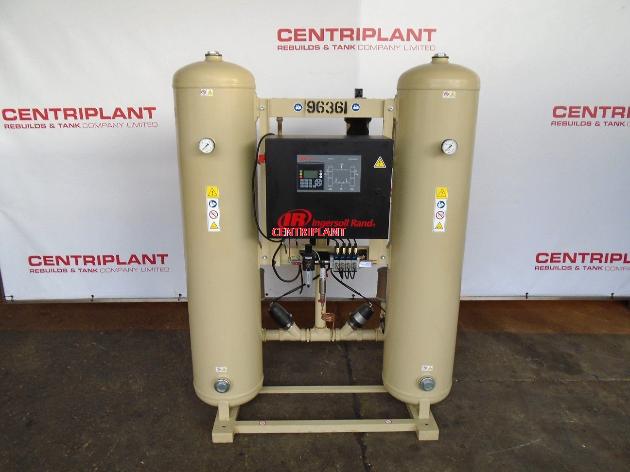 96361 INGERSOLL RAND HEATLESS DESICCANT COMPRESSED AIR DRYER